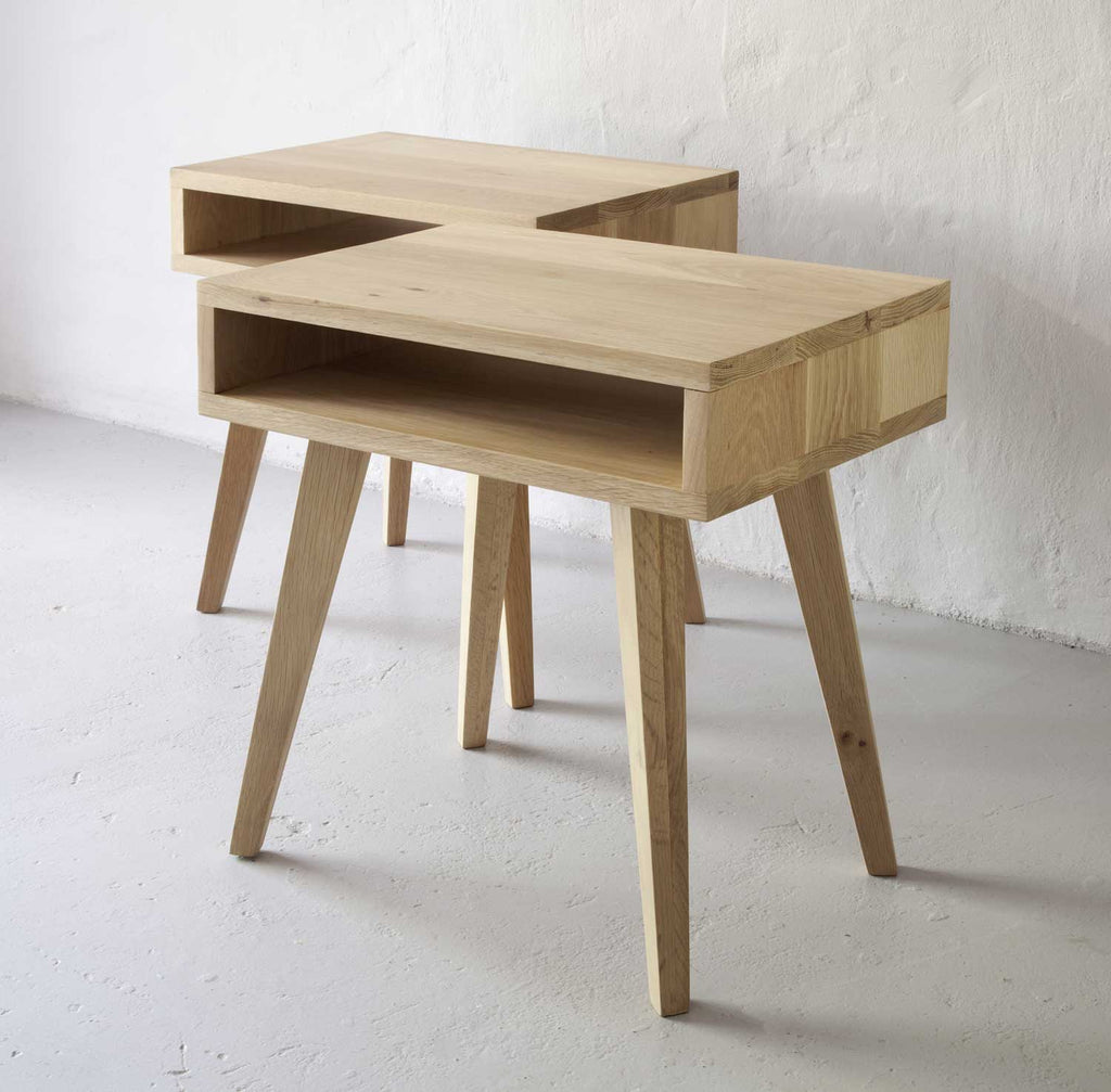 New Oak Pedestal – Ilovani Furniture